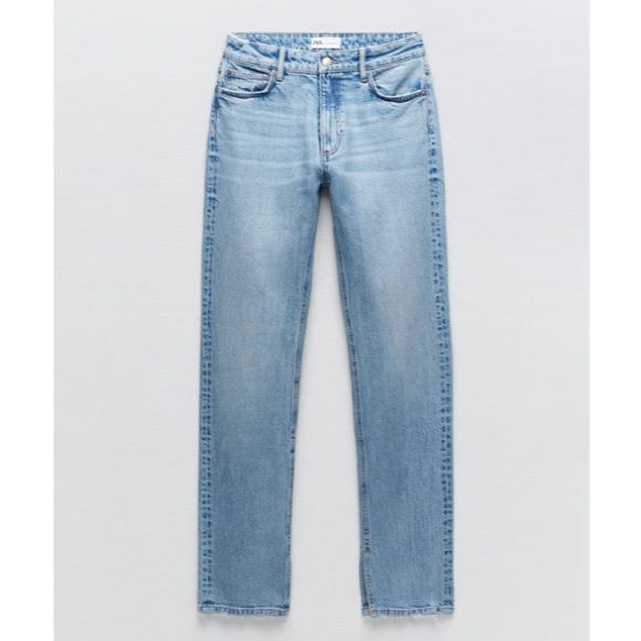 Zara | Jeans | Nwt Zara Size 26 Us 2 Split Hem Jeans | Poshmark